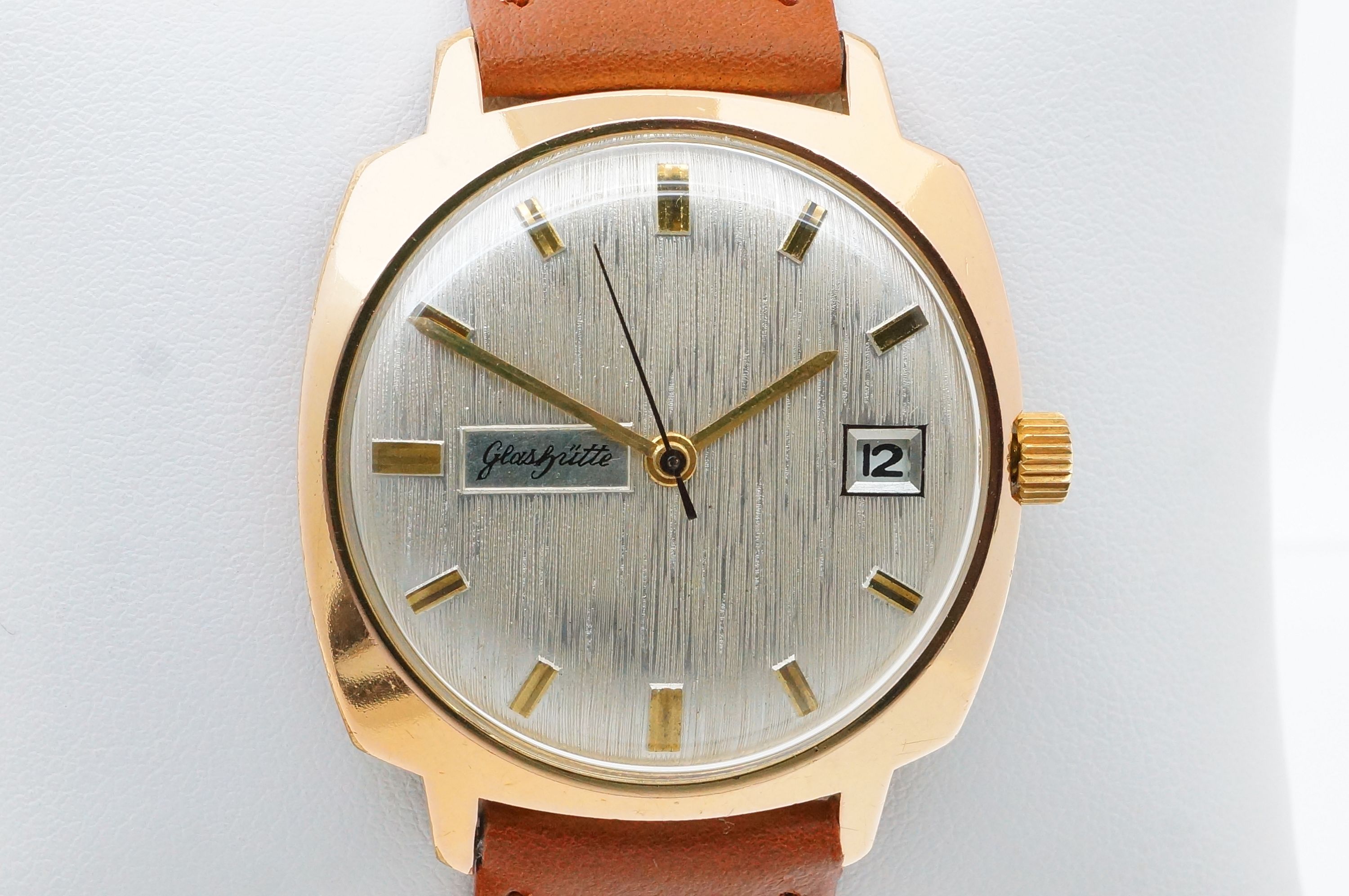Glashütte Spezimatic 26 Rubis GUB 75 Automatic Herrenuhr DDR