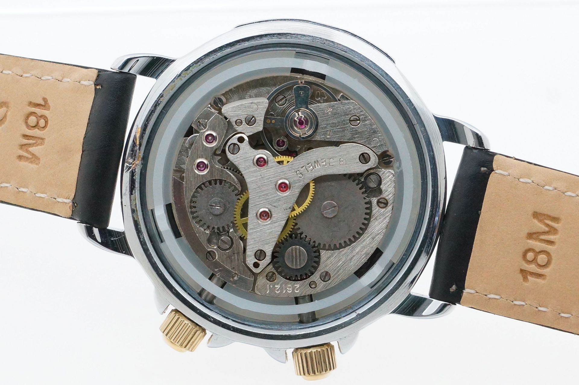 Poljot Alarm Nautilus Kaliber 2612.1 Handaufzug Herrenuhr 90er