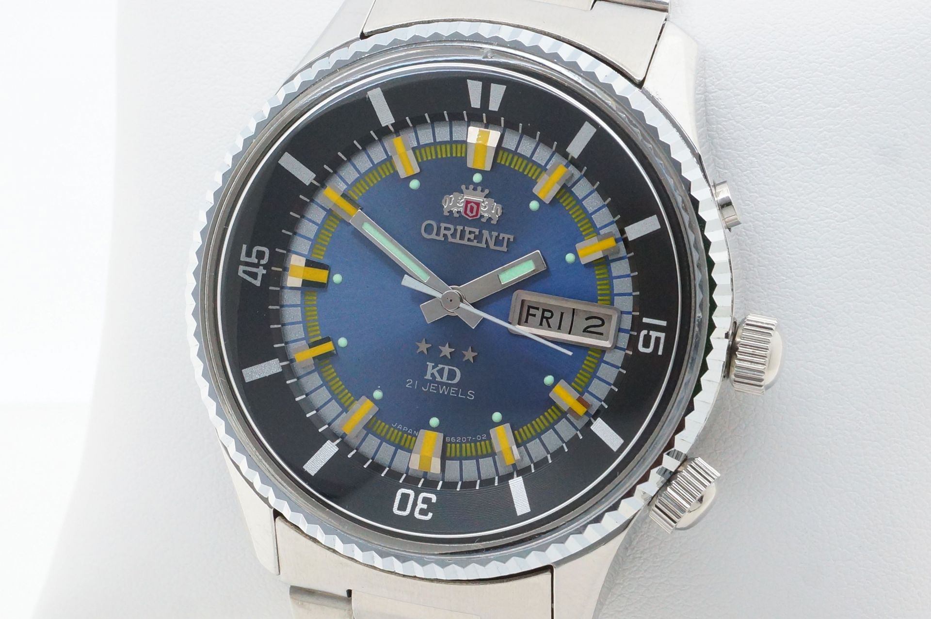 Orient King Diver Automatic 21 Jewels Kaliber 46941 Herrenuhr 70er